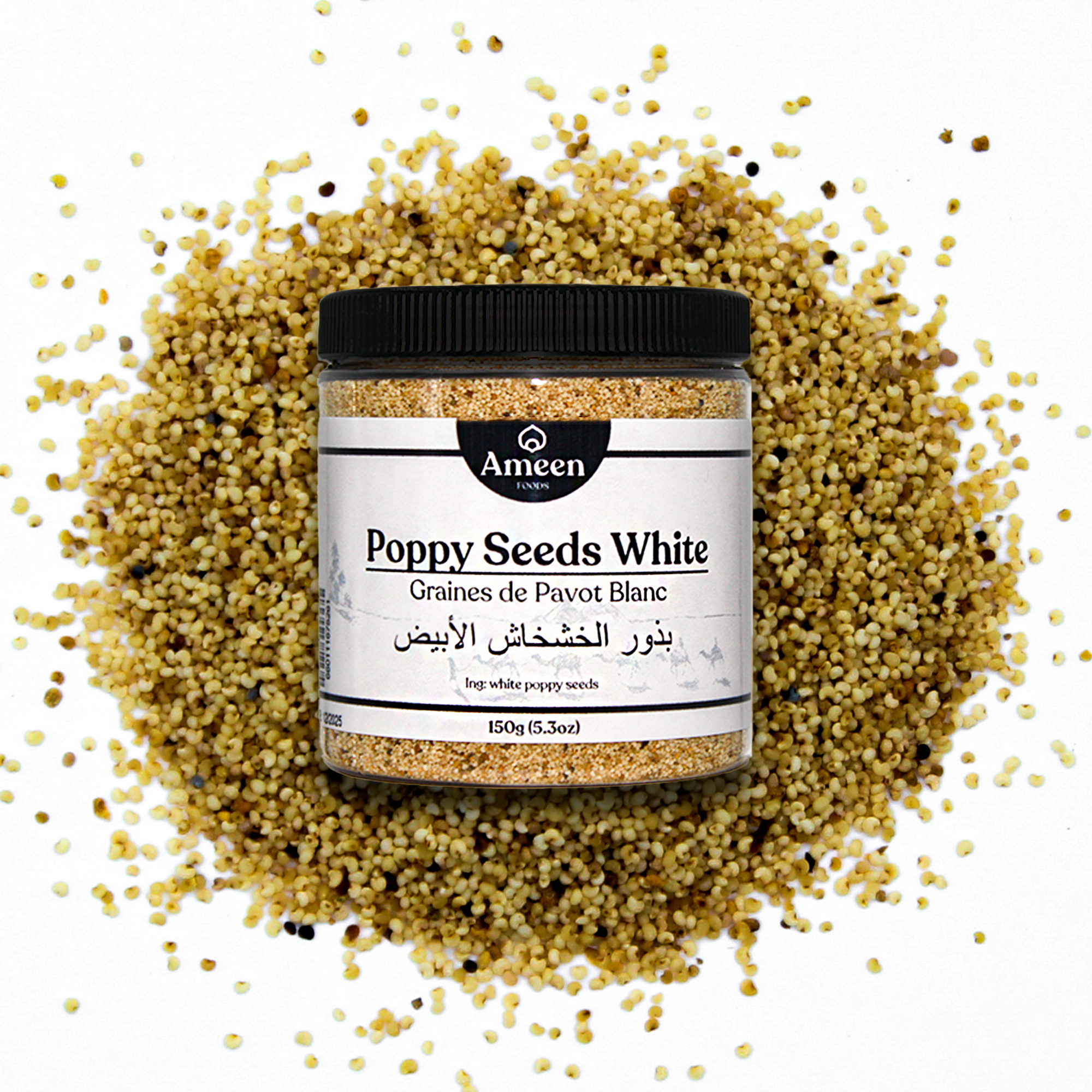 Poppy Seeds White – Ameen